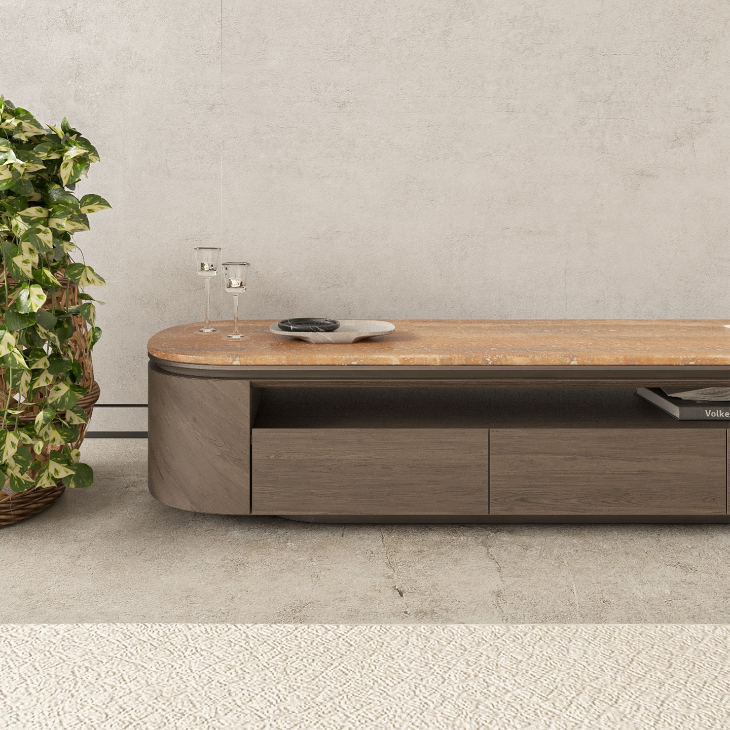 Aurea Luxe Side Table | shop high-end side tables at Vincent Home